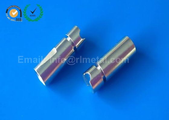 Stainless Steel CNC Auto Parts , Mini Slotted Shafts CNC Machining parts