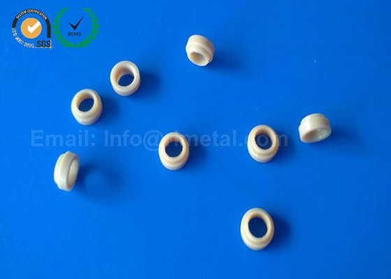 CNC Machined Plastic Parts / Plastic Machined Parts Small White Plastic Rings For LED Light