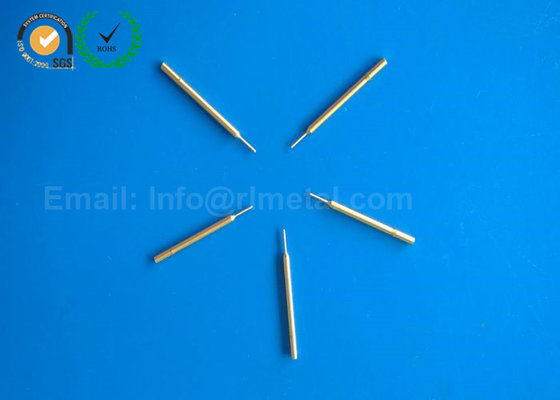 Customized Precision Brass Mini Linear Pins Telecommunication Parts For Monitor / Phone / PC