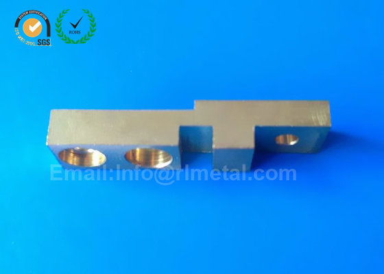 Customized Brass CNC Milling Parts Precision For Subway Door Vehicle Machining Parts