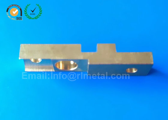 Customized Brass CNC Milling Parts Precision For Subway Door Vehicle Machining Parts