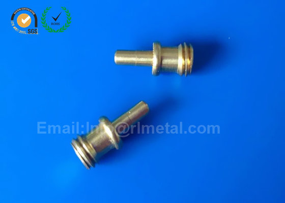 Electronic Spare Parts Custom Thumb Knurled Fastener Screws lathe With Brass