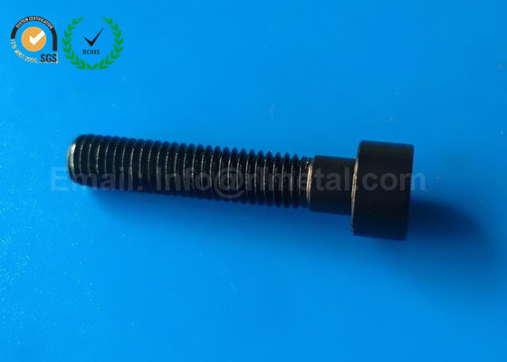 Customized Bright Black Stainless Steel Hex Smooth Surface Flat Head Bolt For Vehical