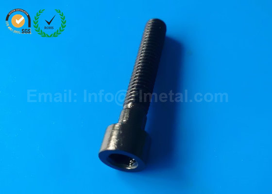 Customized Bright Black Stainless Steel Hex Smooth Surface Flat Head Bolt For Vehical