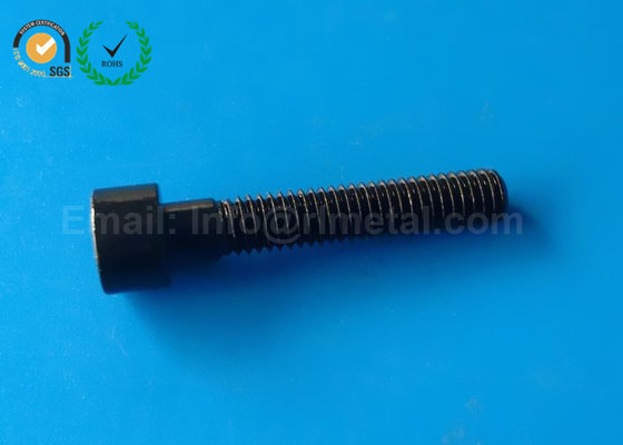 Customized Bright Black Stainless Steel Hex Smooth Surface Flat Head Bolt For Vehical