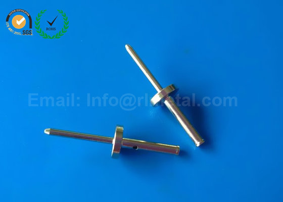 Electronic Components Parts Linear Shafts Hollow Aluminum Pins For Electronic Equipments