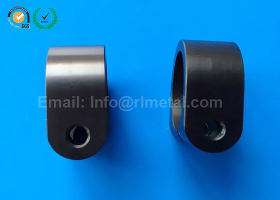 Aluminum AL6061 CNC Milling Parts Matt Black Color Anodized For Lock Application