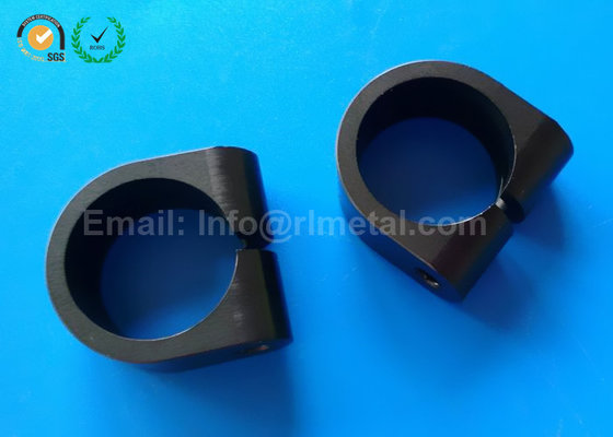 Aluminum AL6061 CNC Milling Parts Matt Black Color Anodized For Lock Application