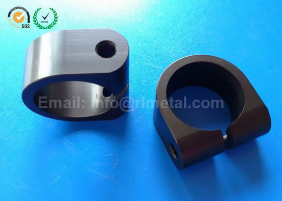 Aluminum AL6061 CNC Milling Parts Matt Black Color Anodized For Lock Application