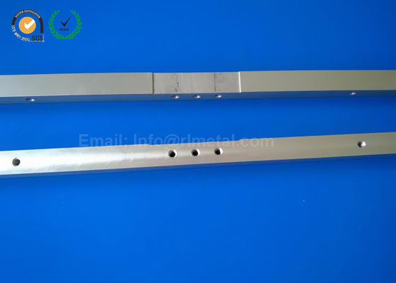 Customized Aluminum Al6061 CNC Turned, Milling Parts Slotted Tapping Parts