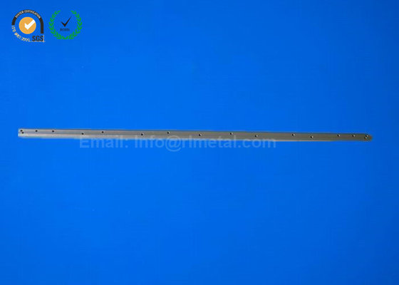 Customized Aluminum Al6061 Strip CNC Milling Parts Anodizing Tapping Parts For Frames