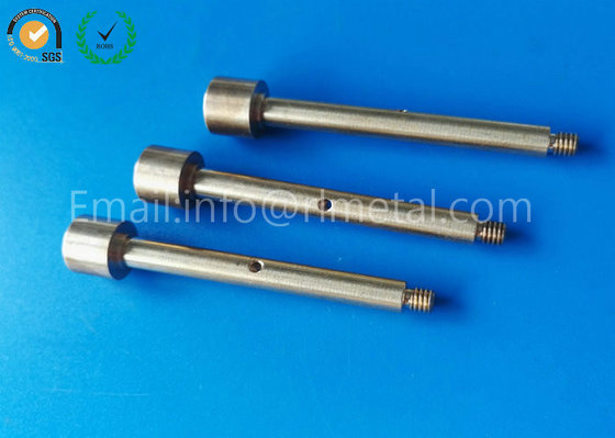 Brass Shafts  Precision Linear Shafts thread Drilling Shafts Flat Head With Screws