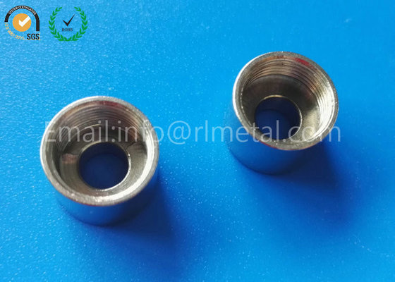 CNC Turned Telecommunication Components Aluminum Tube Fasteners For Telecom Devices