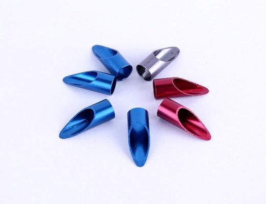 Aluminum Precision Turned Parts Fishing Tackle Accessories Colorful