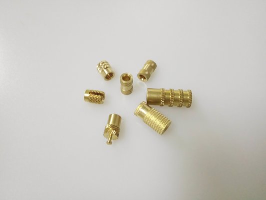 Brass Screws CNC Knurling / Slotted Screws / Thumb Screws For Electronic Equipments