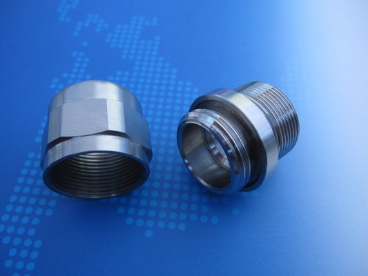 Metal Machining Parts Tube Fitting Parts Silk Screen for Telecom Devices