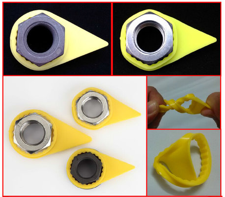 Customized Safety Wheel Check Indicator Wheel Nut Markers For Lorry / Truck