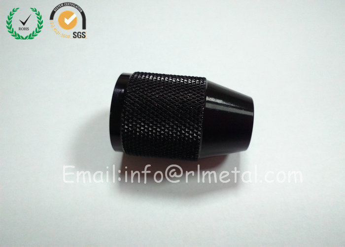 High Precision CNC Round Turning Custom Machined Plastic Parts Black Nylon Nuts Lathe KInurled Thumb Nuts