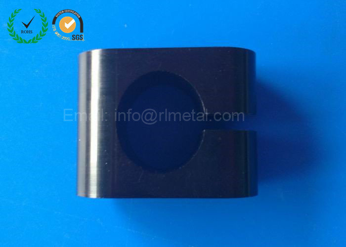 Aluminum AL6061 CNC Milling Machine Parts For Electricity Application With Black Color Anodized
