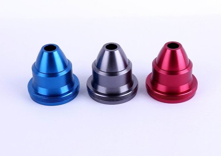 Colorful Audio Electronic Components CNC Small Turned Parts Aluminum