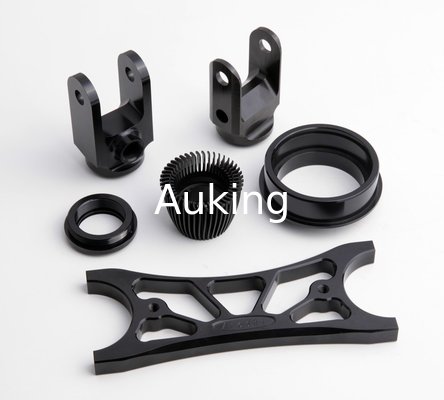 China Custom Black Anodized Aluminium CNC Machining small turned parts distributor