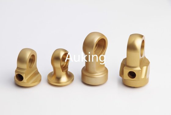China Custom Gold Anodized Shock Absorber Parts CNC Machining Processes distributor