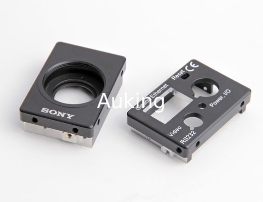 China Tapping / Wire EDM / Welding Custom CNC Machining Camera Mount parts With Black Anodized distributor