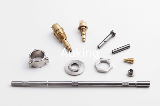 China C36000 C37700 C38500 Brass / Stainless Steel CNC Machining Components distributor