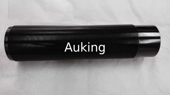 cheap  Precision Custom CNC Machining Parts , Black Hard Anodized Aluminum Tube