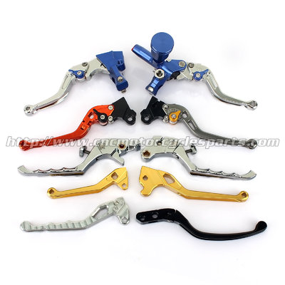 Colorful Motorcycle Brake Clutch Lever For Race Bike / Road Bike