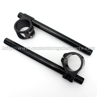 Aprilia Rsv 1000 R Tuono 53mm Adjustable Clip On Handlebars Color Anodized