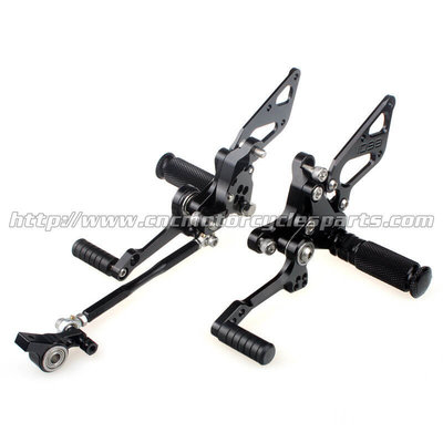 Custom Motorcycle Rear Sets / Aluminum Alloy Motorcycle Foot Pegs