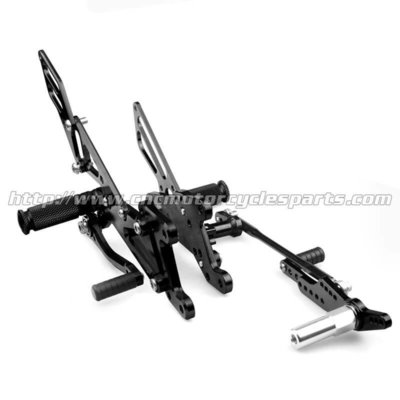 LightWeight Yamaha Rear Sets Rotating Controls For Extremely Precise Movements