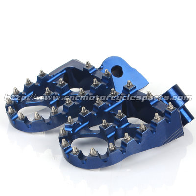 CNC Milled Dirt Bike Foot Pegs With Removable And Replaceable Teeth