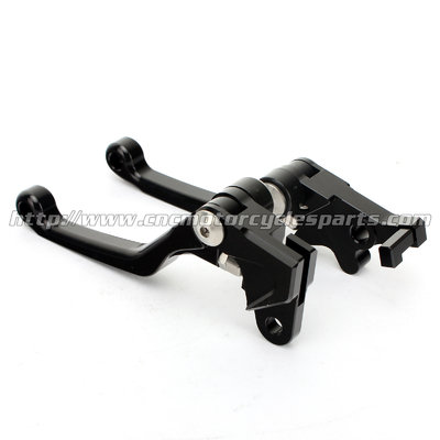 3 Finger CNC Anodized Motorcycle Brake Clutch Lever For Honda CR125R CR250R CRF 250 450