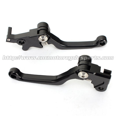 3 Finger CNC Anodized Motorcycle Brake Clutch Lever For Honda CR125R CR250R CRF 250 450