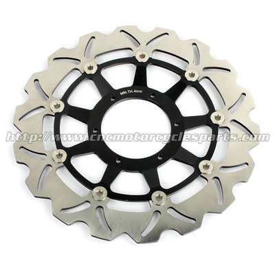 Durable Motorcycle Brake Disc Heat Treatment With Color Anodized