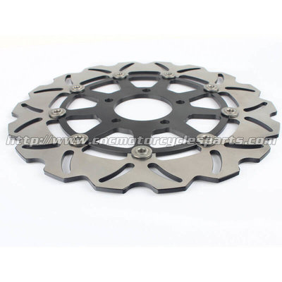 Wave Aluminum Floating Motorcycle Brake Disc Rotor For Street Bike Parts