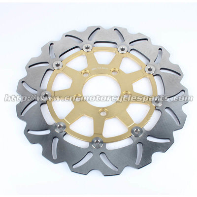 Wave Aluminum Floating Motorcycle Brake Disc Rotor For Street Bike Parts