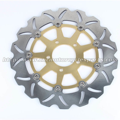 Wave Aluminum Floating Motorcycle Brake Disc Rotor For Street Bike Parts