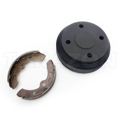 High Performance Club Car Golf Cart Parts Casting Iron Brake Drumes And Shoes