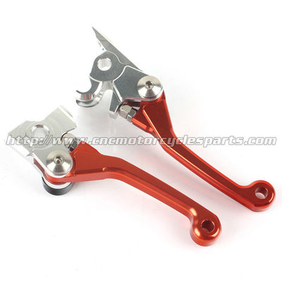6061 Alloy Motorcycle Brake Clutch Lever Motorcross HUSQVARNA TC125 TE250 CNC Machining