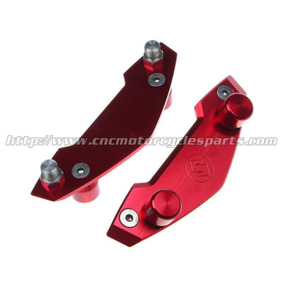 CNC Milled Engine Case Sliders , Engine Guards For Suzuki Motorcycles