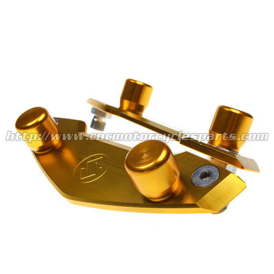 CNC Milled Engine Case Sliders , Engine Guards For Suzuki Motorcycles