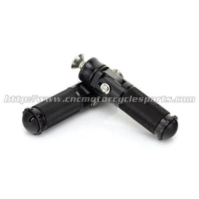 Universal Folding Foot Pegs Pedals Footrest Aluminum Alloy Motorcycle Rear Sets