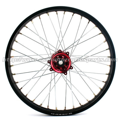 Custom Billet Motorcycle Wheels Set With 304 Stainless Steel Spoke Material for Honda