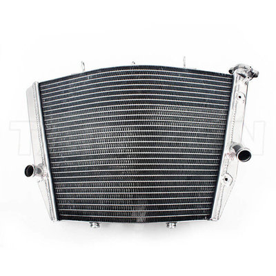 Aluminum Custom Motorcycle Radiator Aftermarket Motorcycle Parts For SUZUKI