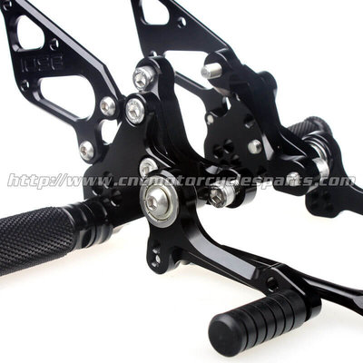 Custom Motorcycle Rear Sets / Aluminum Alloy Motorcycle Foot Pegs