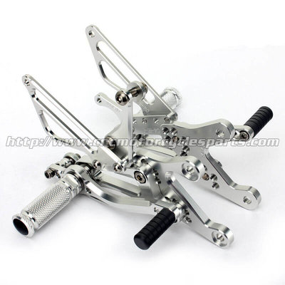 Wear Resistance Motorcycle Rear Set Footrests CNC Aluminum Parts