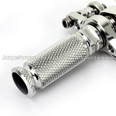 Wear Resistance Motorcycle Rear Set Footrests CNC Aluminum Parts
